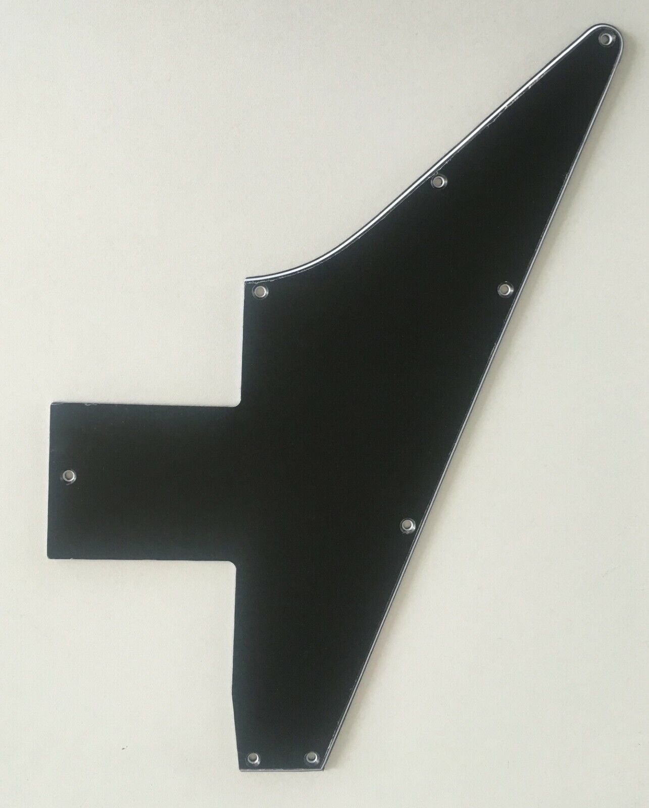 Guitar Pickguard For Gibson Explorer 76 Reissue Blank.3-Ply Black ...