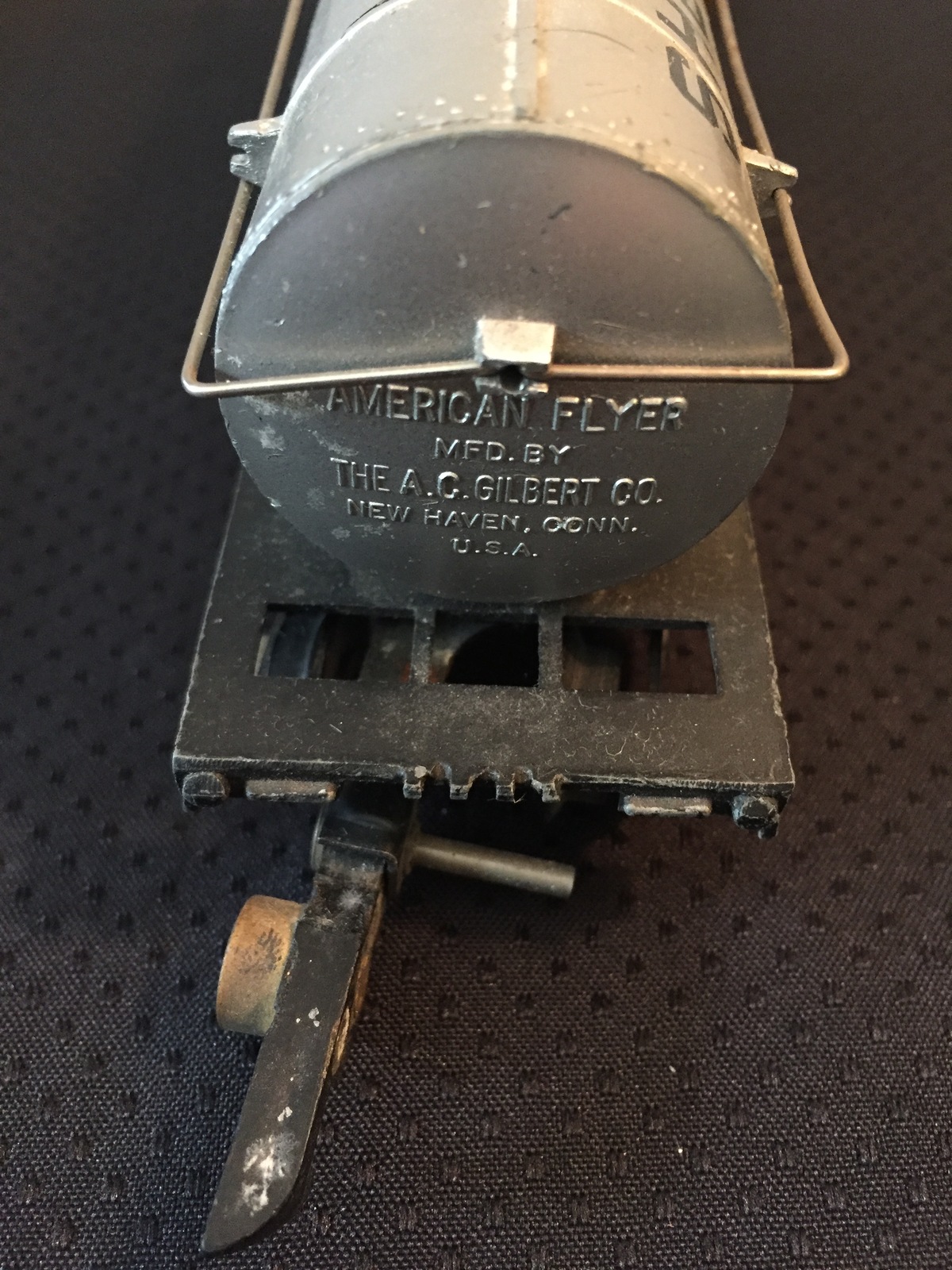 American Flyer Railroad Car #625 - Shell silver dome tank car (for ...