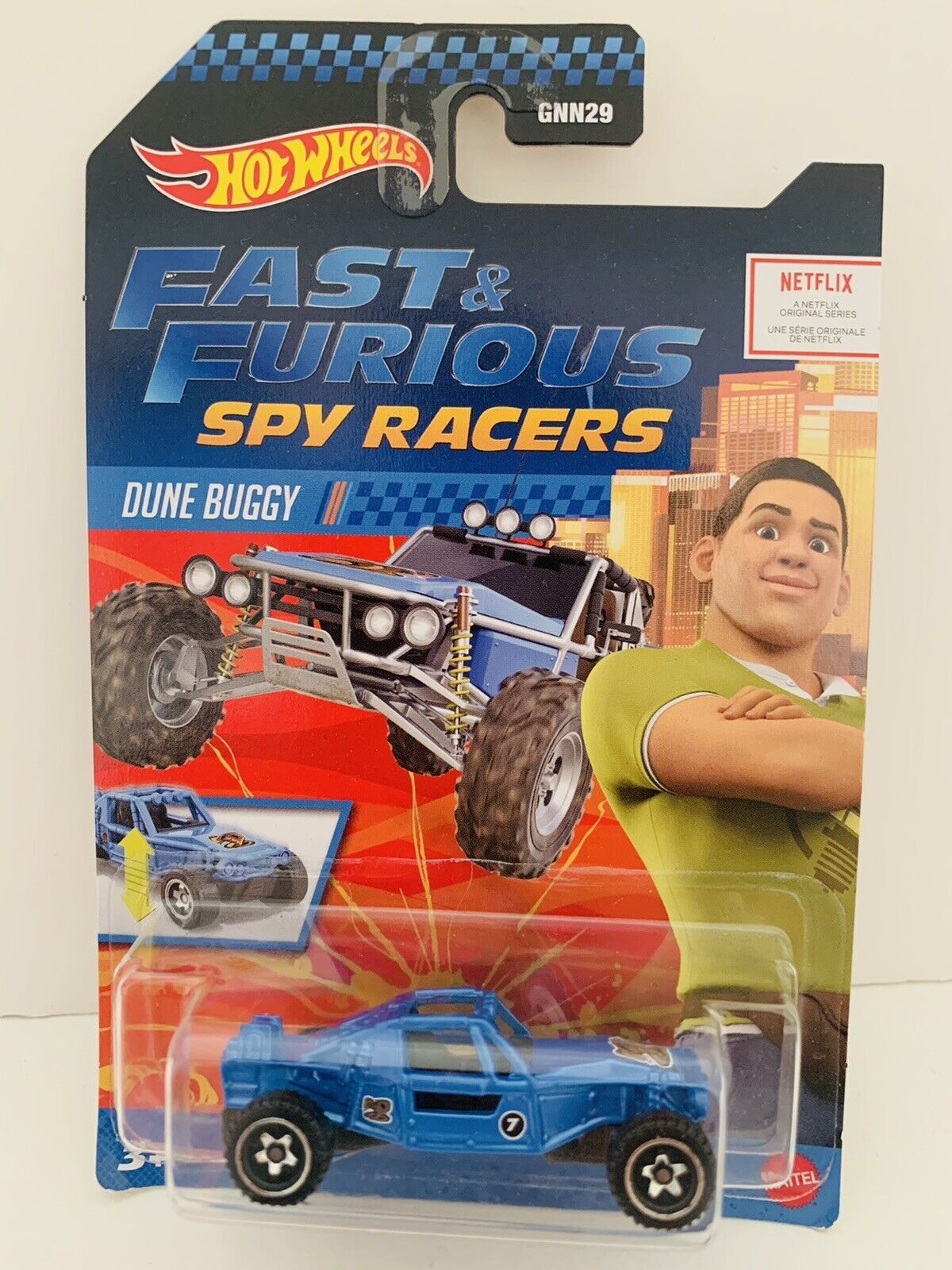 Hot Wheels Fast and Furious: Spy Racers Dune Buggy Car Figure - Contemporary Manufacture