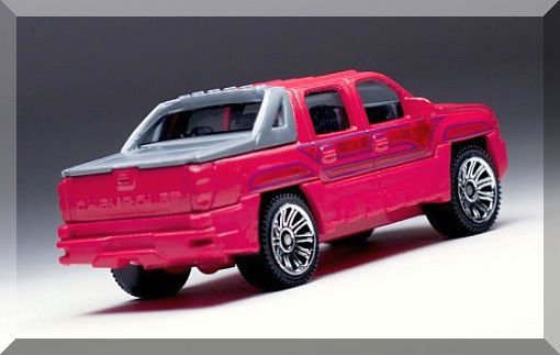 Matchbox - '02 Chevy Avalanche: MBX Adventure City #24/125 (2017) *Pink ...
