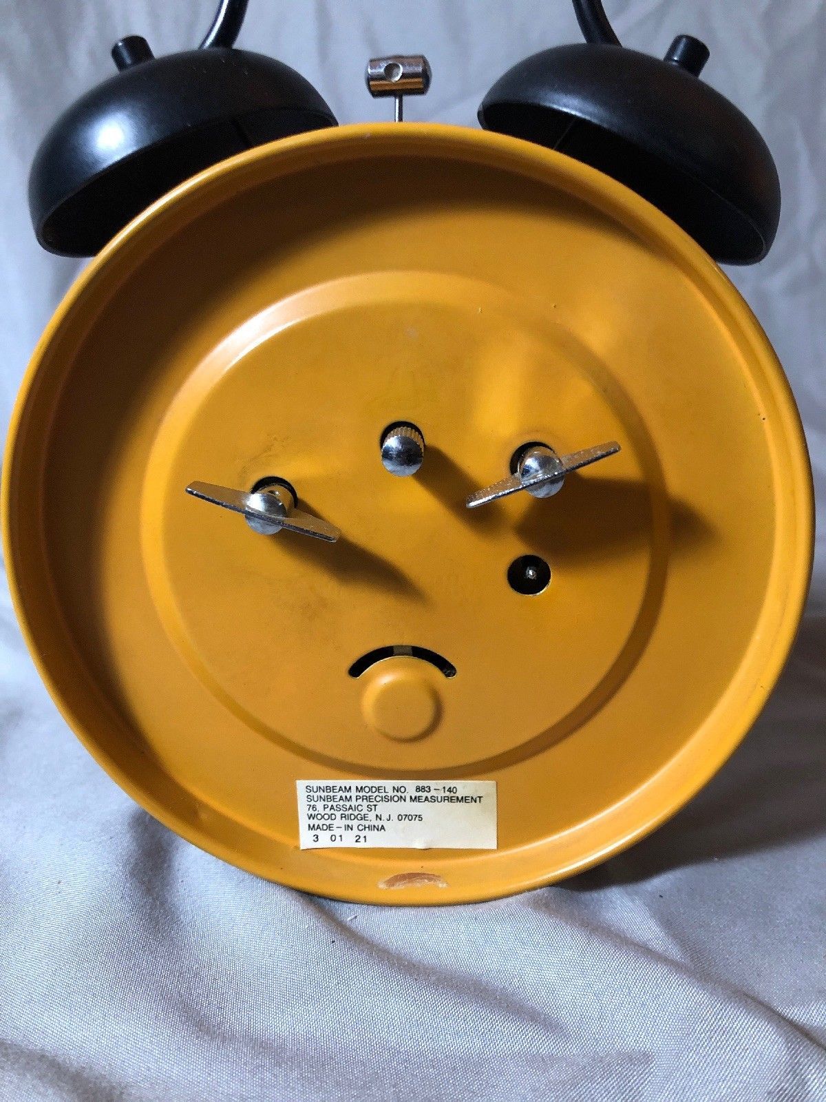 Sunbeam Garfield Clock Alarm Clock 1978 - Garfield Sunbeam Garfield Clock Alarm Clock 1978 - Garfield