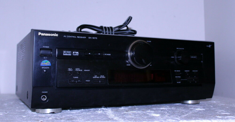 Panasonic SA-HE70 Stereo Am/Fm Receiver ~ AV Control Home Theater ...