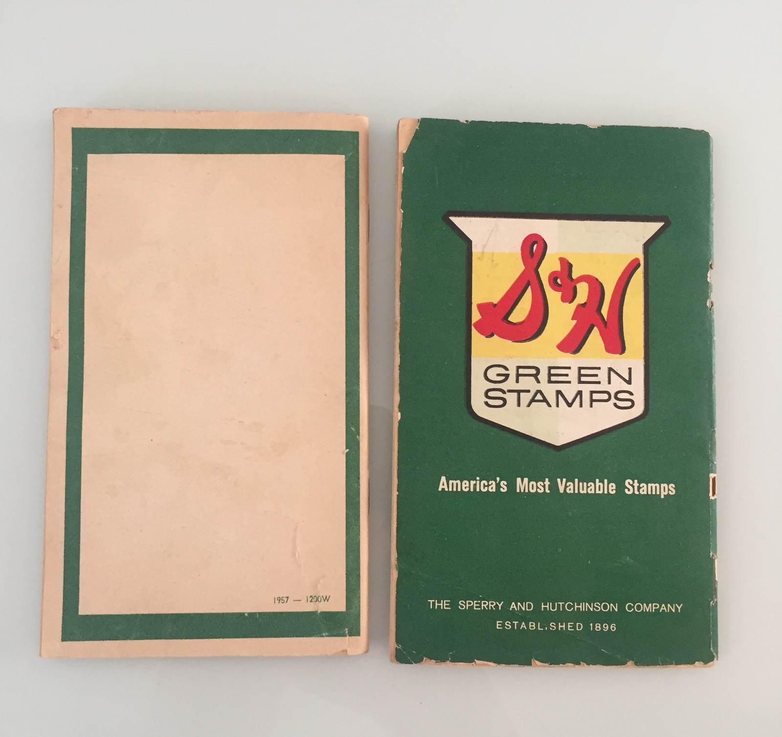 Vintage 50s S&H Green Stamps books- Paper Goods