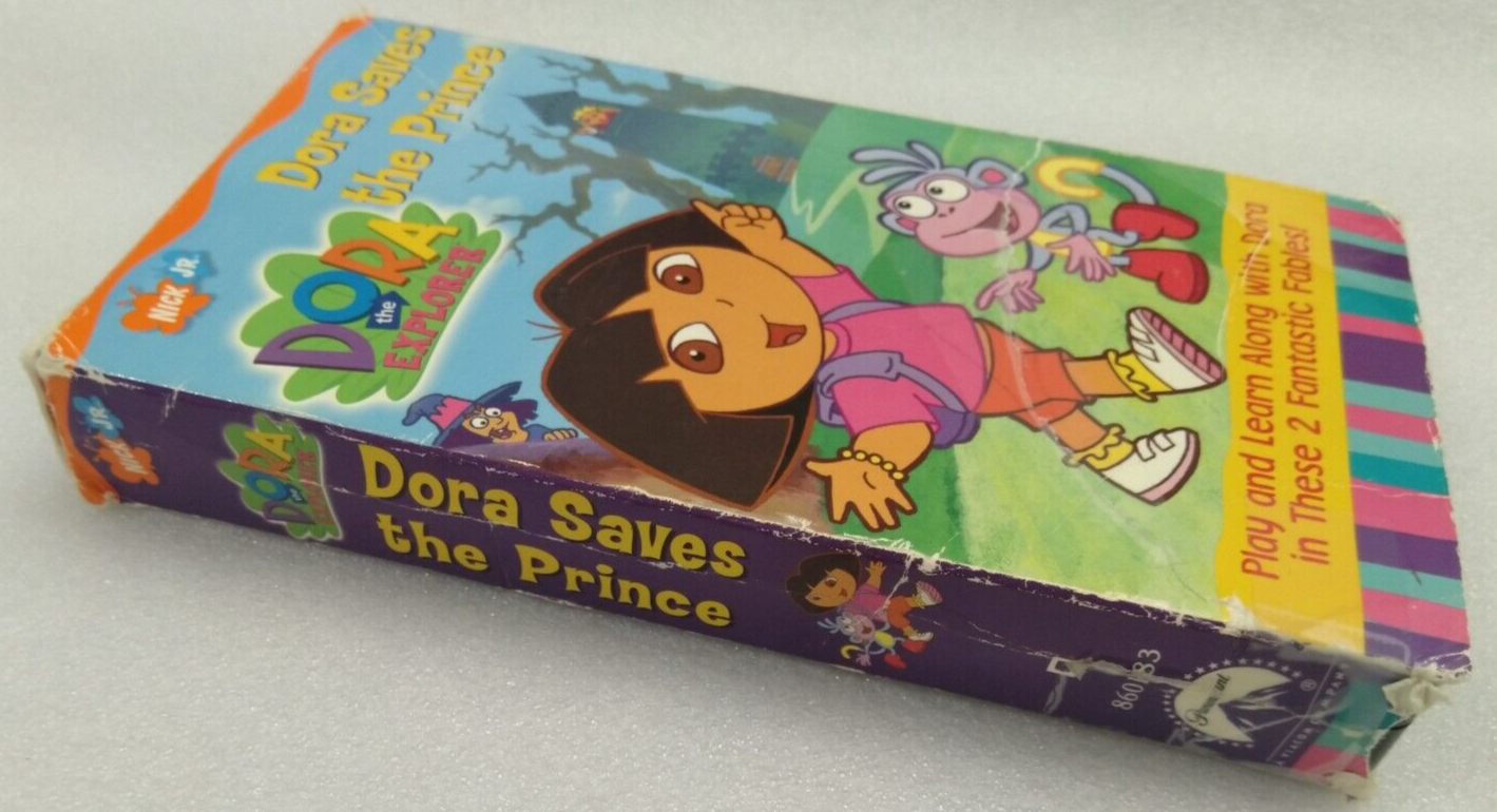 VHS Dora the Explorer - Dora Saves the Prince (VHS, 2002) - VHS Tapes