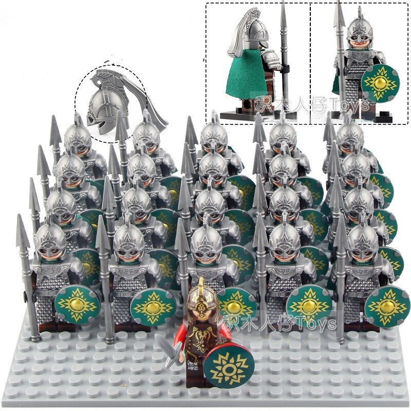 21pcs Lord of the Rings Rohan Warrior Spearman The Riders of Rohan ...
