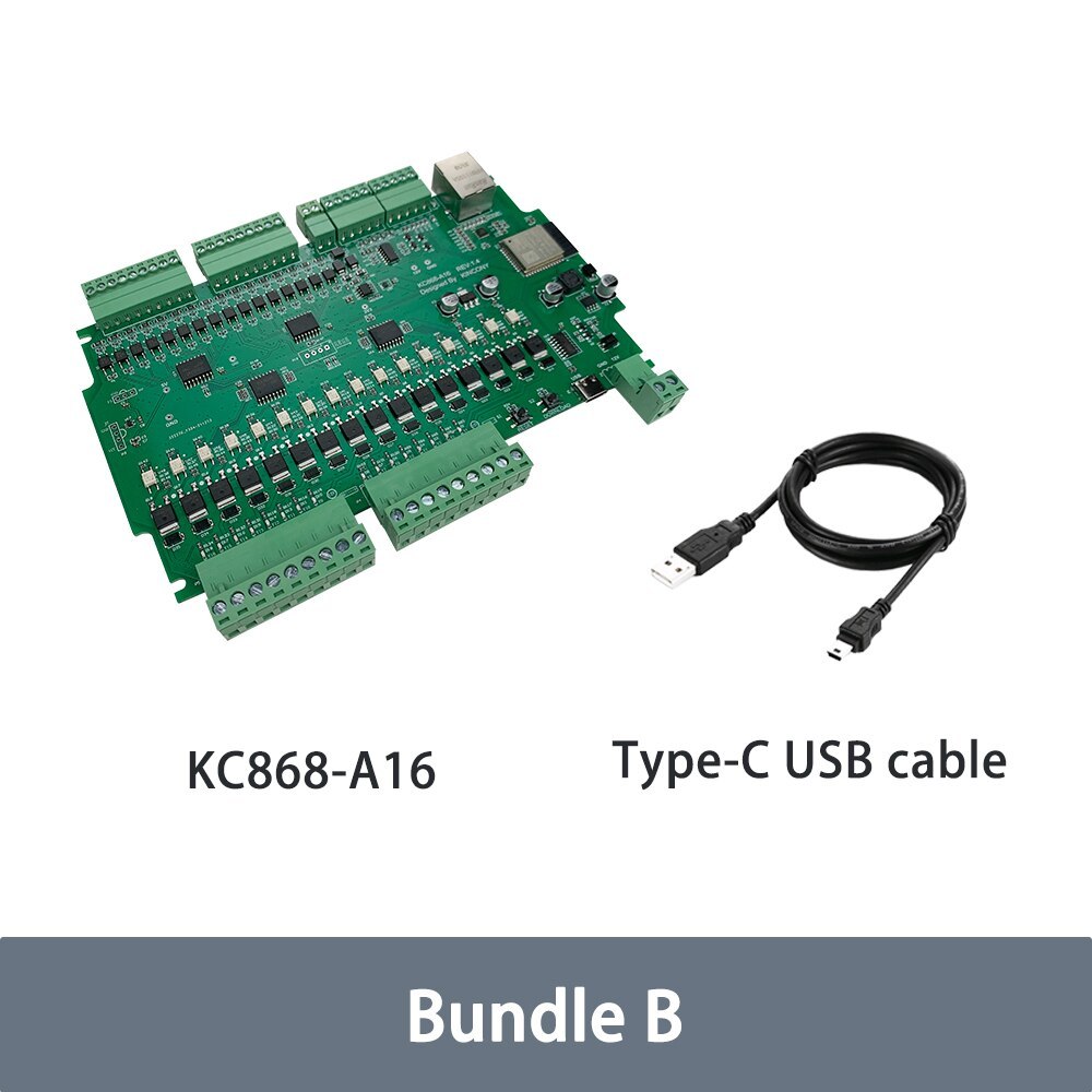 Kincony A16 Tasmota Esphome Home Istant Arduino Ide Esp32 Development D Mqtt Tcp Other Smart