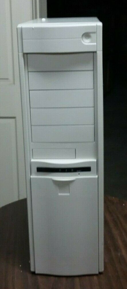 AT ATX Computer Case Enclosure Build Vintage 386 486 668atx Tower w ...