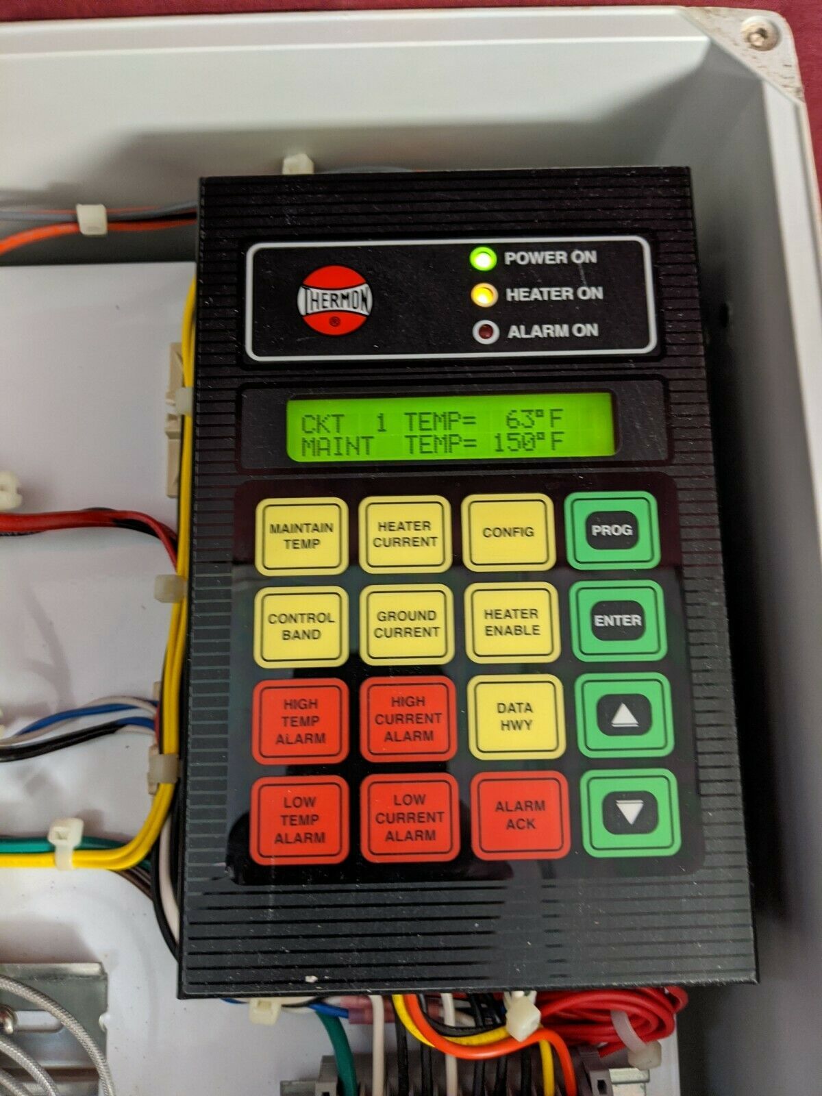 Thermon HeatChek TC 202a Temp Control & Monitoring Module TC202A-SSR30B ...