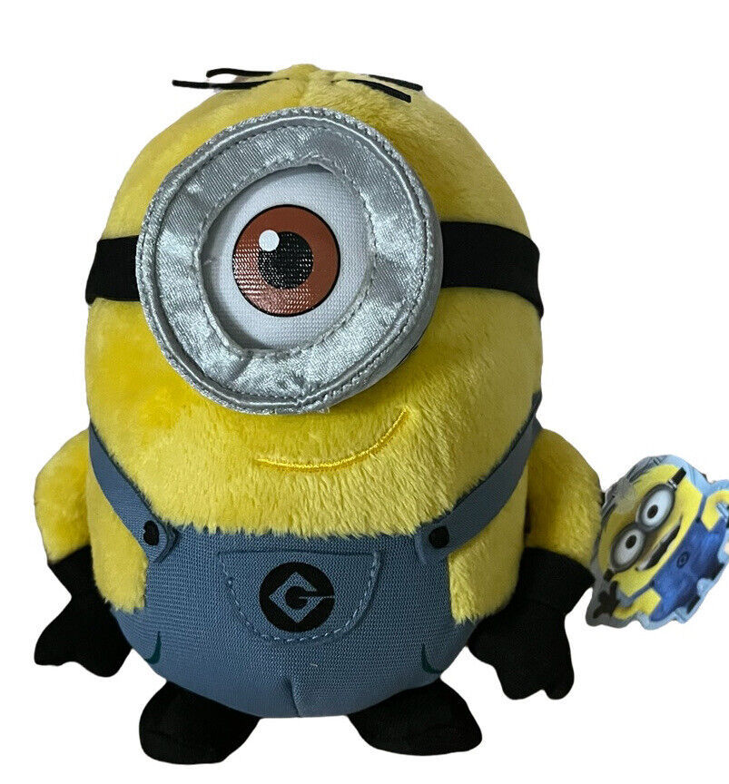 Despicable Me Stuart Minion Plush Stuffed Animal 7” Doll New Universal ...