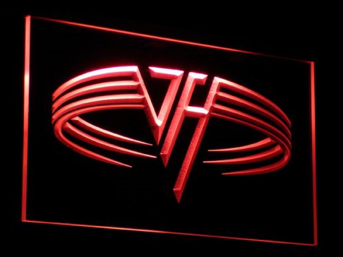 Van Halen Logo Illuminated Led Neon Sign Hang Wall Decor, Room, Craft ...
