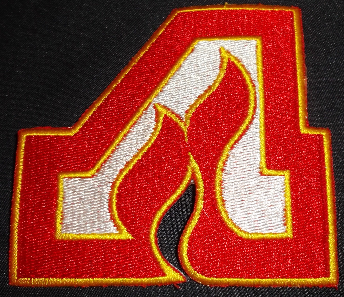 Atlanta Flames Logo Iron On Patch - Hockey-NHL