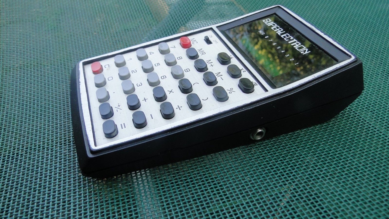 Rare Vintage Superlectron 8GPW VFD Display Calculator Working - Vintage ...