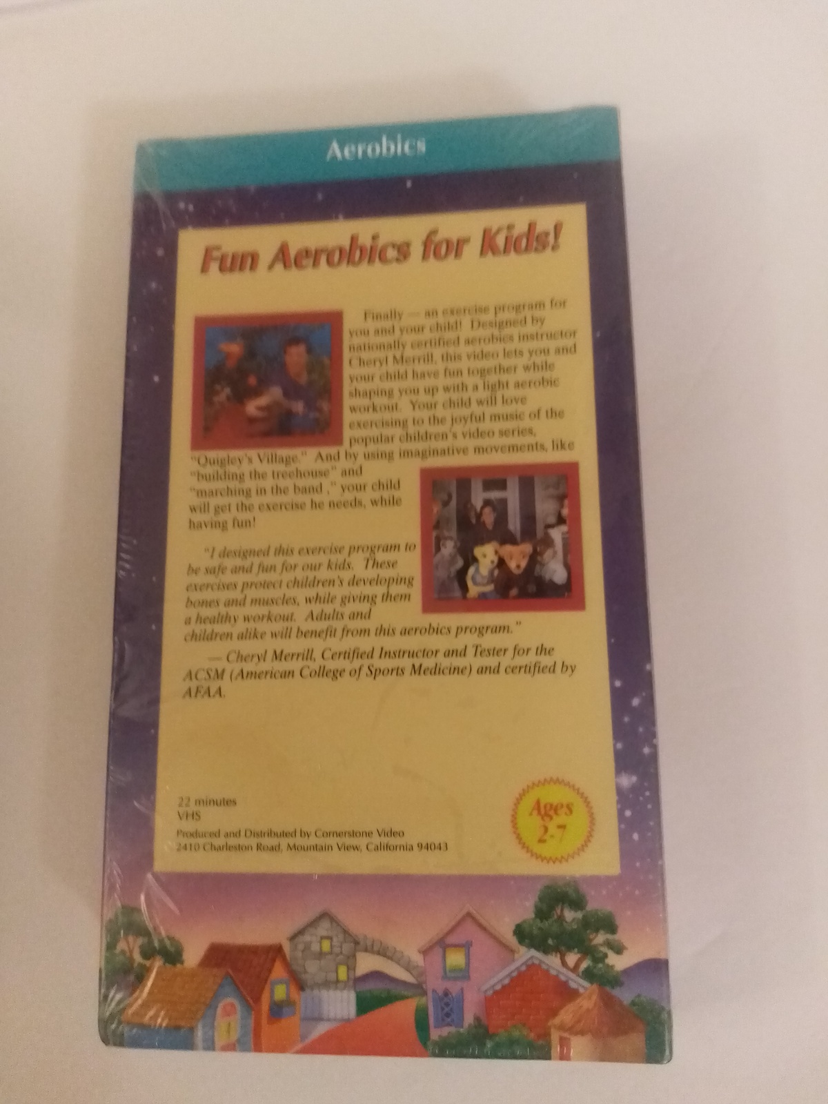 Quigley's Village Fun Aerobics for Kids! VHS Video Cassette Brand New ...