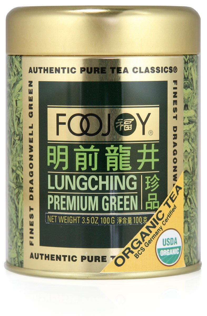 Foojoy Organic Dragonwell Premium Green Tea - Dietary Supplements