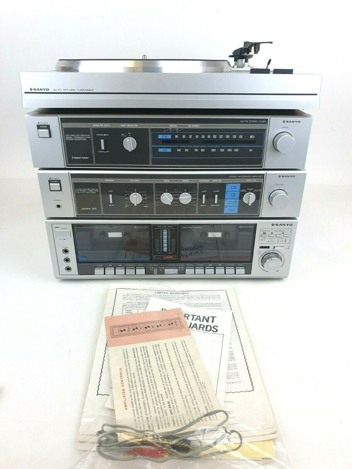 Used SANYO JA 240 Integrated amplifiers for Sale | HifiShark.com