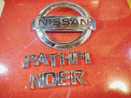2005-2012 Nissan Pathfinder Emblem Logo Letter Symbol Badge Trunk Gate ...