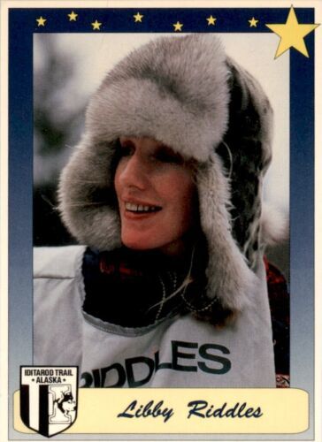 1992 MotorArt Iditarod Sled Dog Race #85 Libby Riddles - Trading Card ...