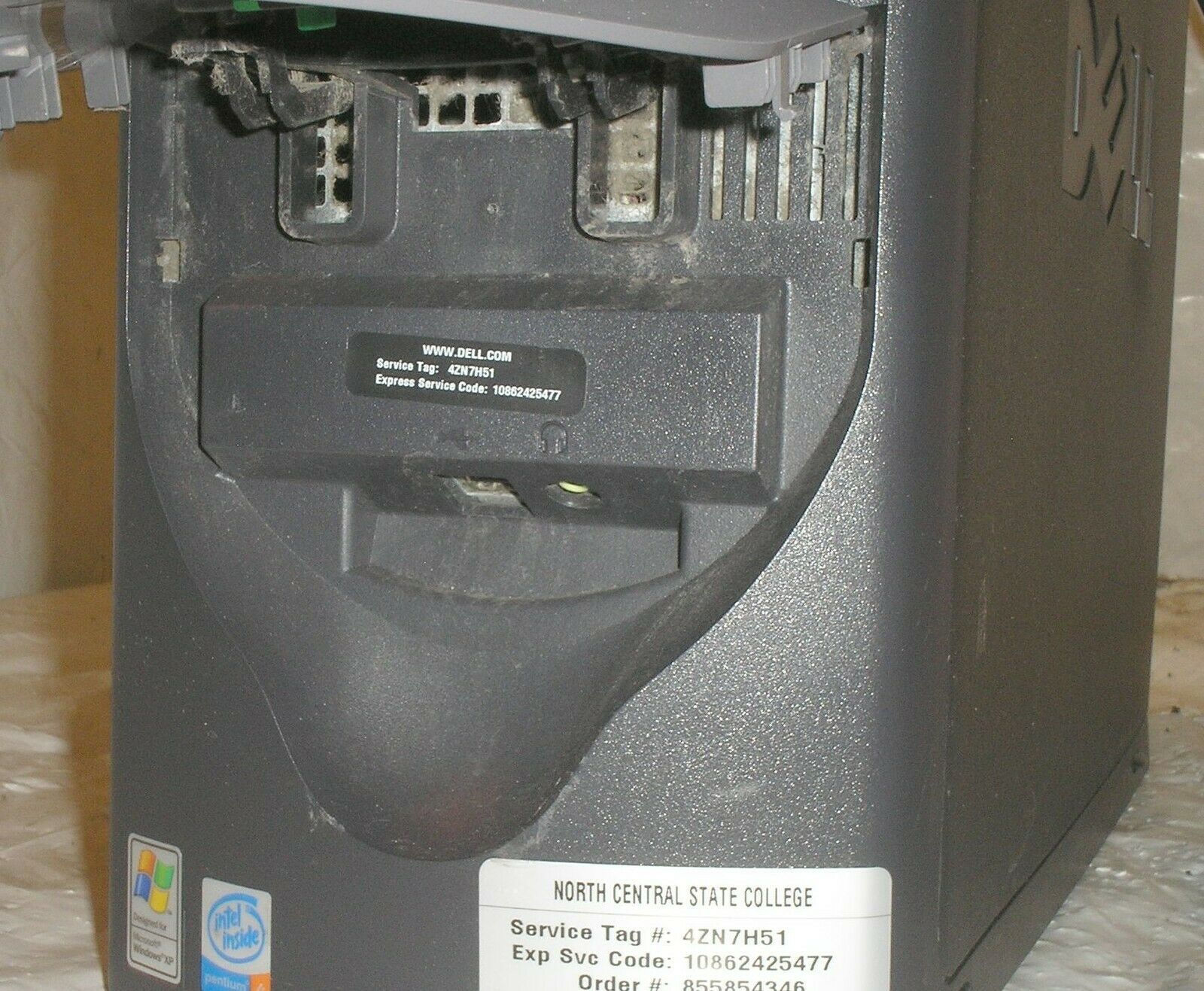 Dell Optiplex GX270 Desktop Computer Model: DHM Windows XP Professional ...