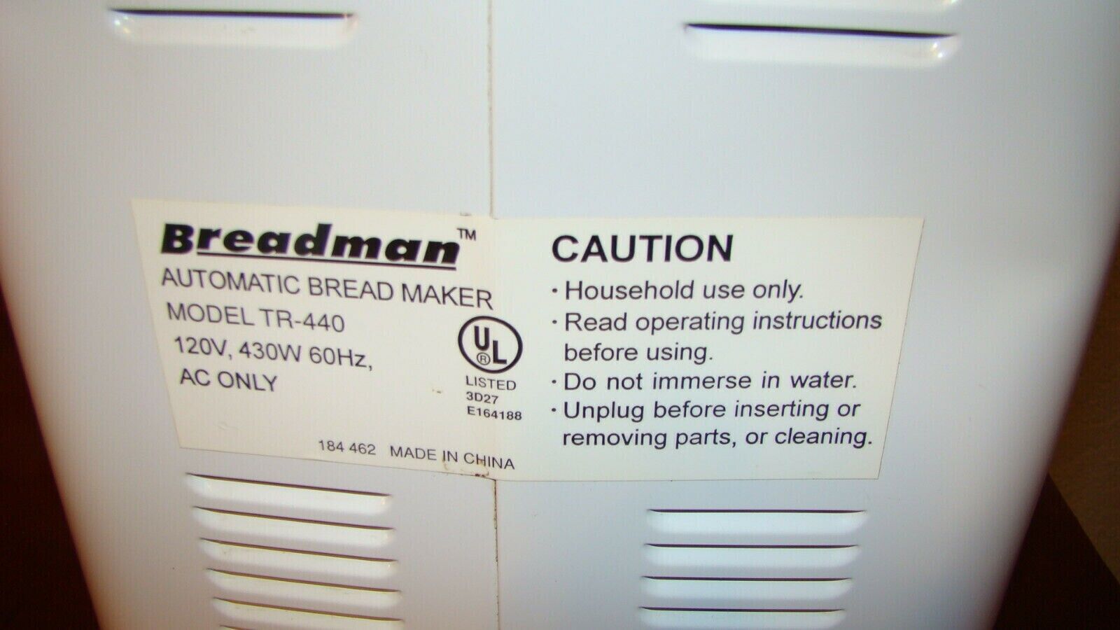 Docking Station with Bearing for Breadman Bread Maker TR-440 - Bread Machines