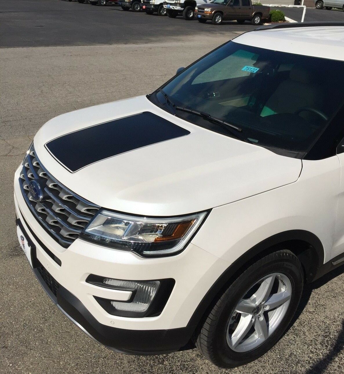 2016-2019 Ford Explorer Vinyl Hood Decal and similar items
