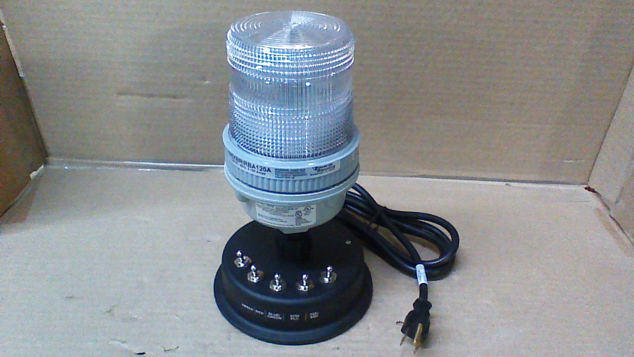 EDWARDS SIGNALING 105XBRIRBA120A LED MULTI-STATUS INDICATOR /HAZARDOUS ...