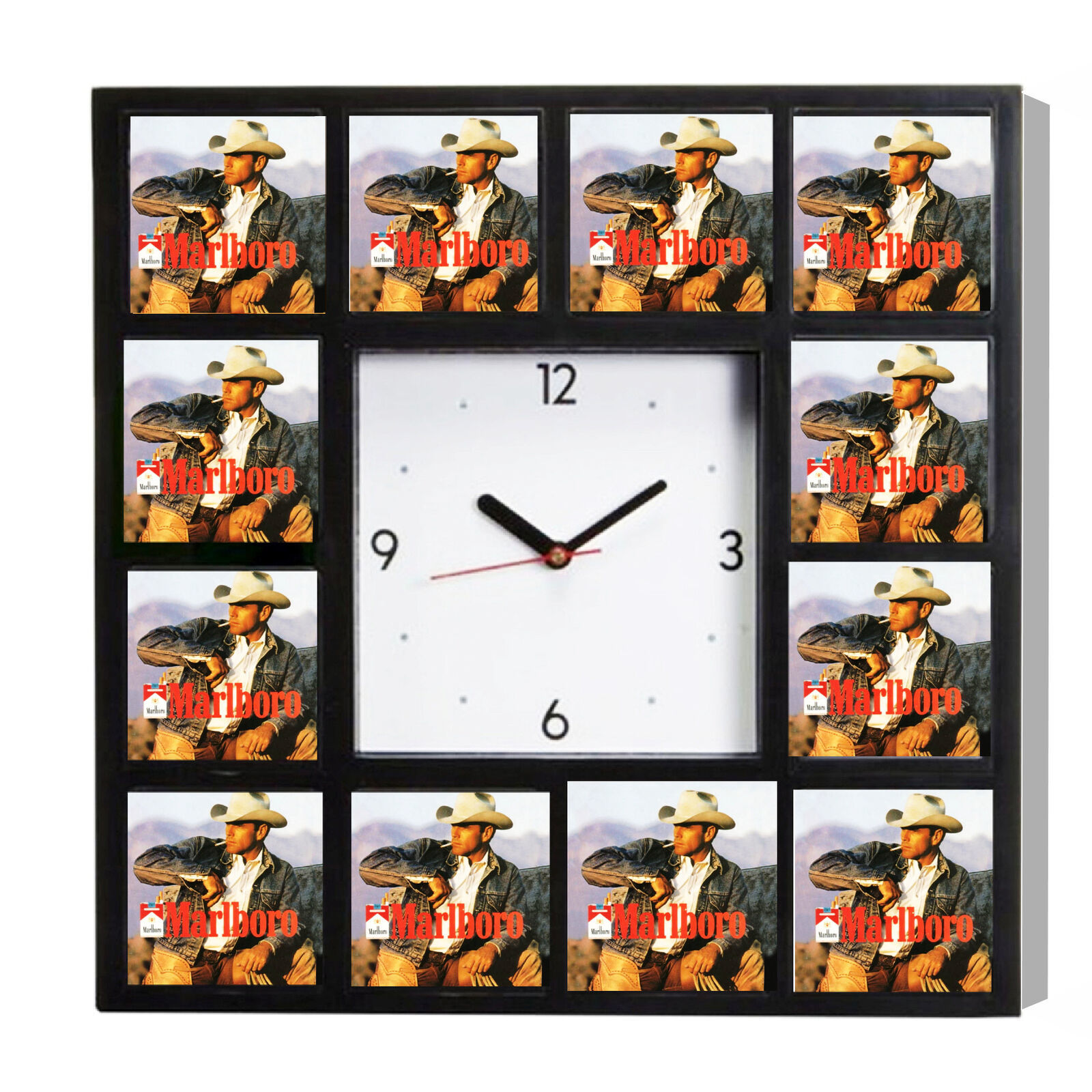 The Marlboro Man promo around the Clock with 12 surrounding images - Other