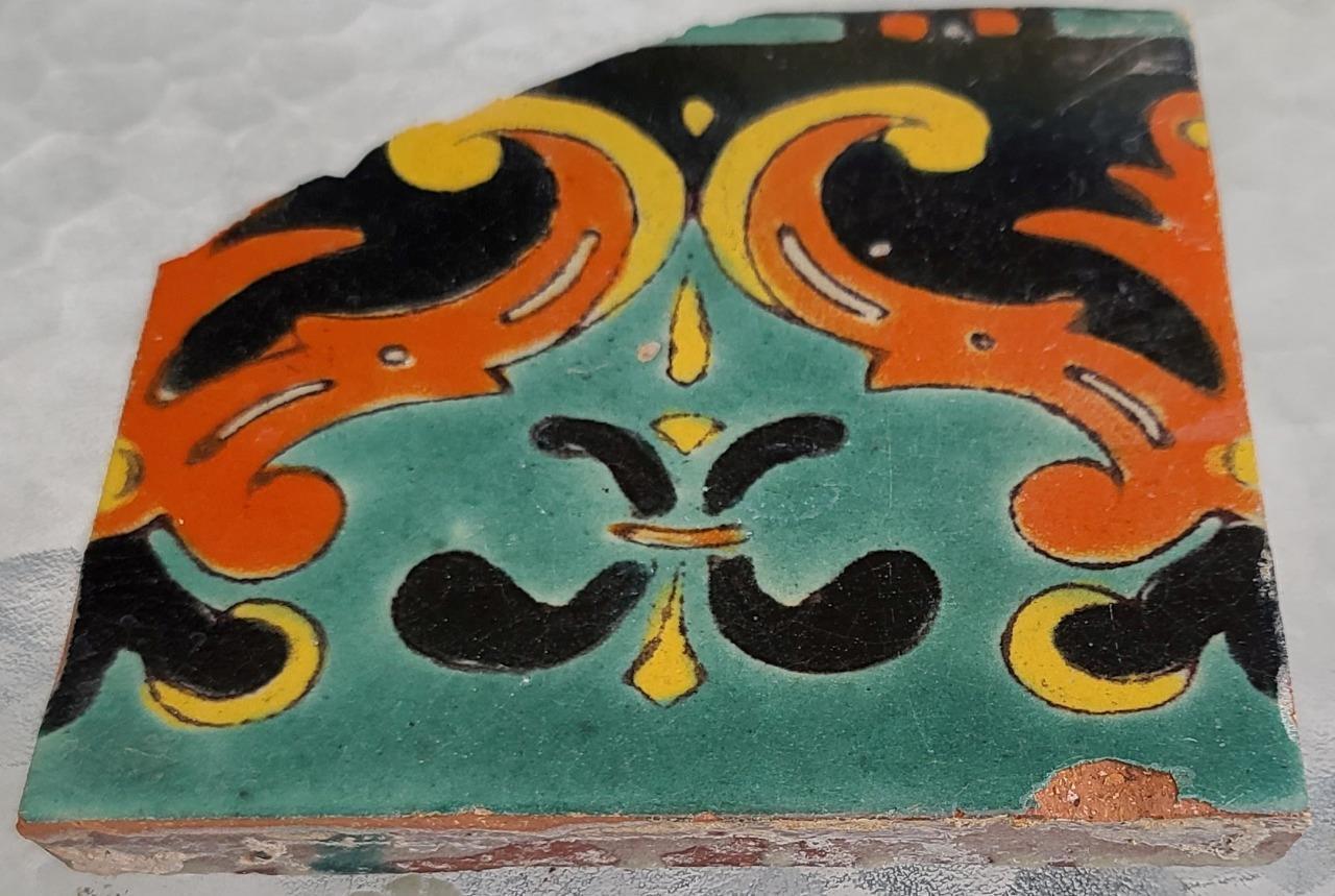 Antique Hand Painted Davies & McDonald Tile Company Tile - GDC ...