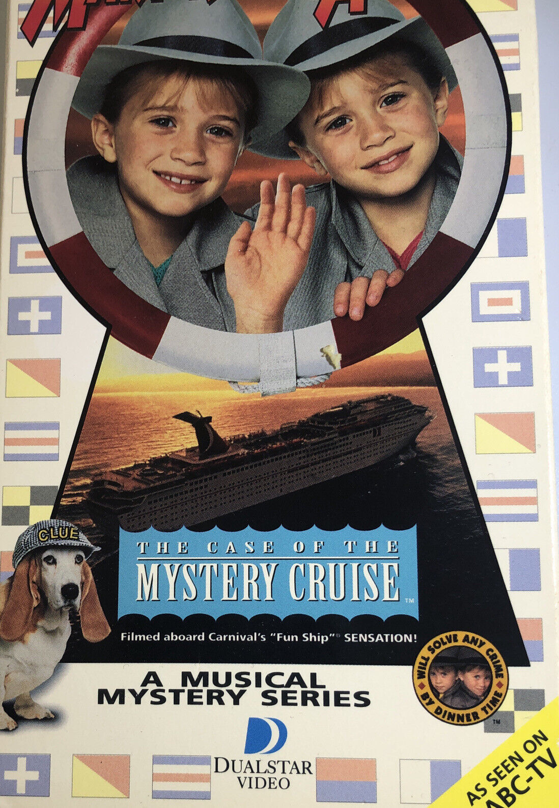 SHIP24-Adventures of Mary-Kate & Ashley:The Case of the Mystery Cruise(VHS 1995) - VHS Tapes