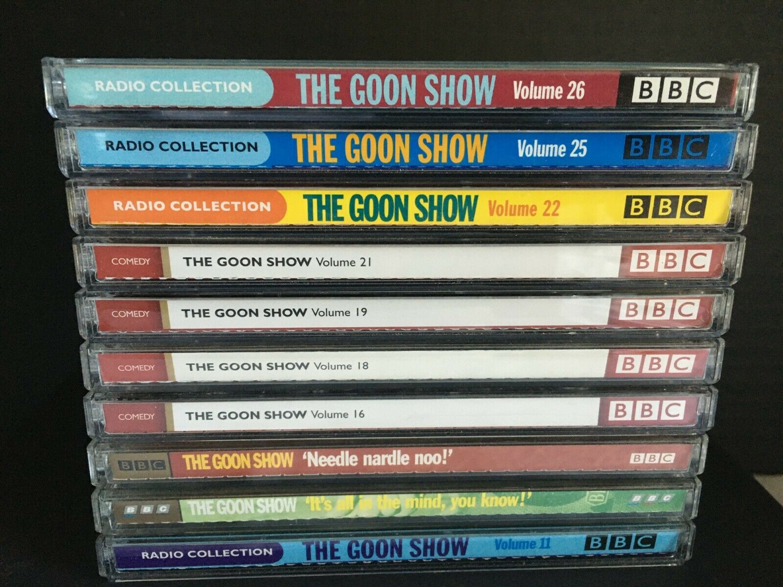 The Goon Show BBC Audio Radio Collection Lot of 10 CDs Total 20 Hours - CDs