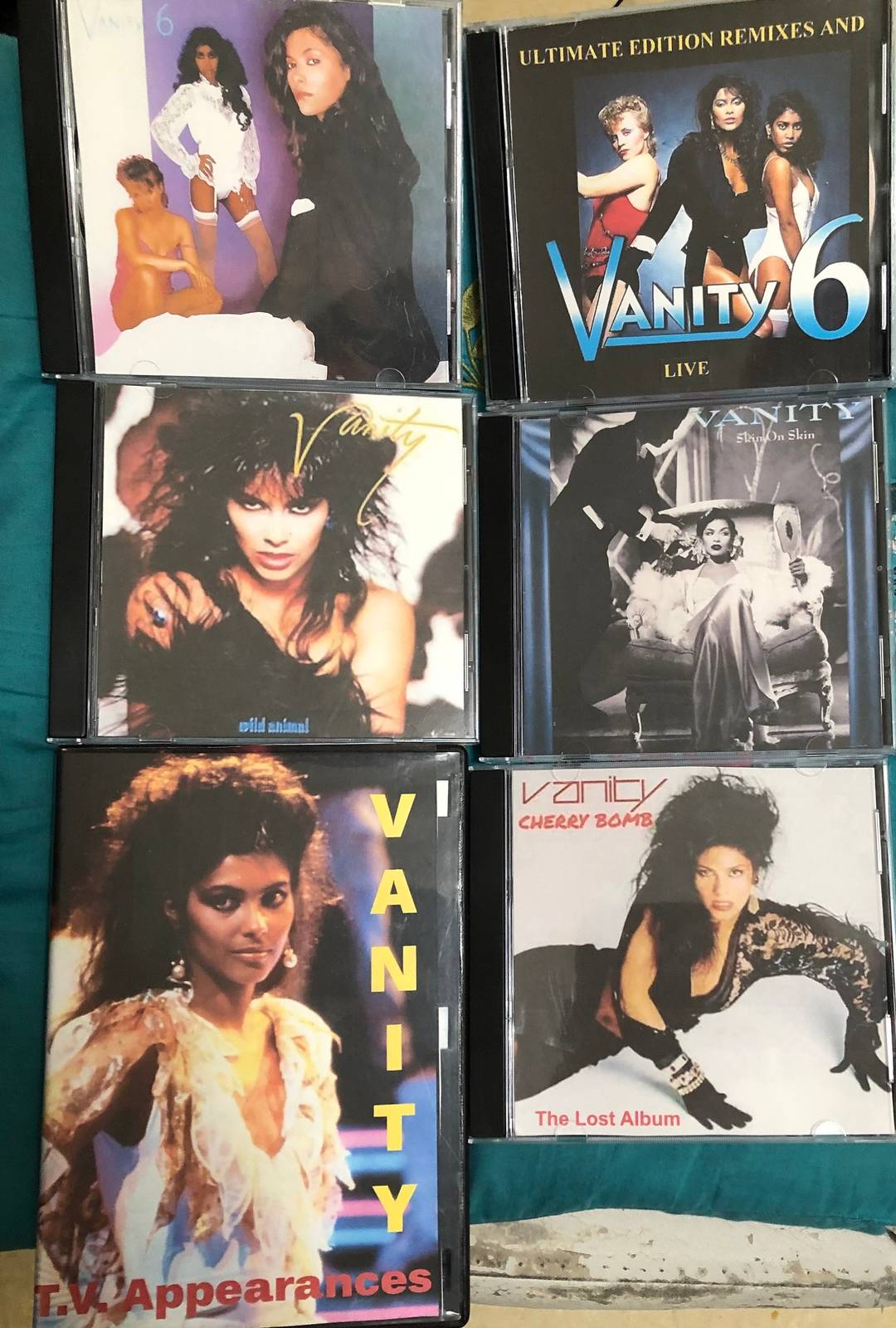 Vanity 7 Rare CDs + Vanity’s TV Performances DVD & Free Vanity Live in ...