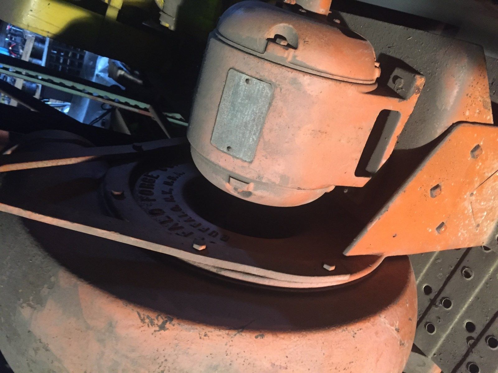 Buffalo Forge 8" material handling Fan electric driven item 304 - HVAC ...