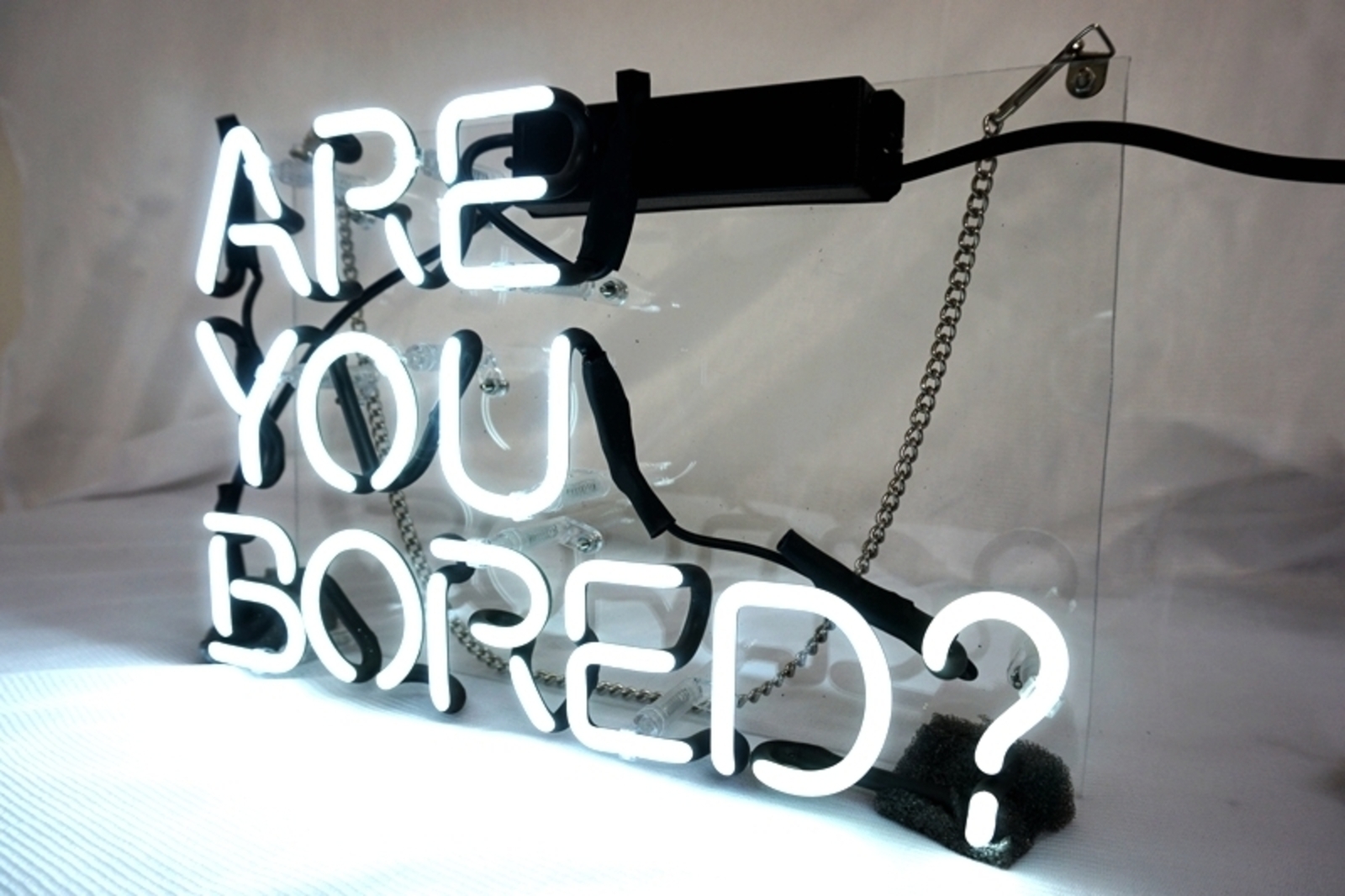 'Are You Bored' Beer Bar Pub Decor Art Real Neon Light Sign 12"x8 ...