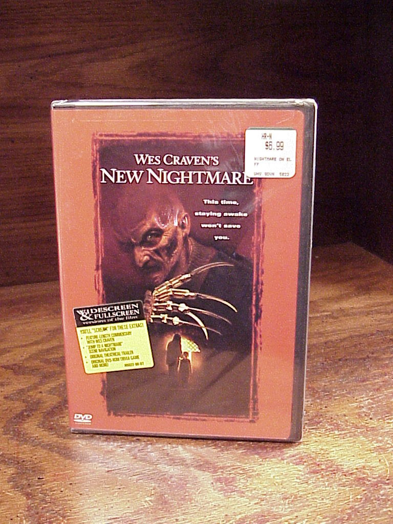 Wes Craven’s New Nightmare DVD, Sealed, 1994, R, with Robert Englund ...