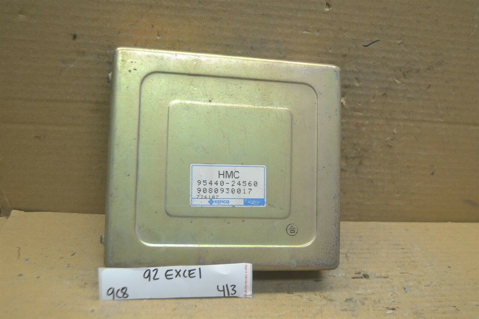 1992-1993 Hyundai Excel Transmission Control Unit TCU 9544024560 Module ...