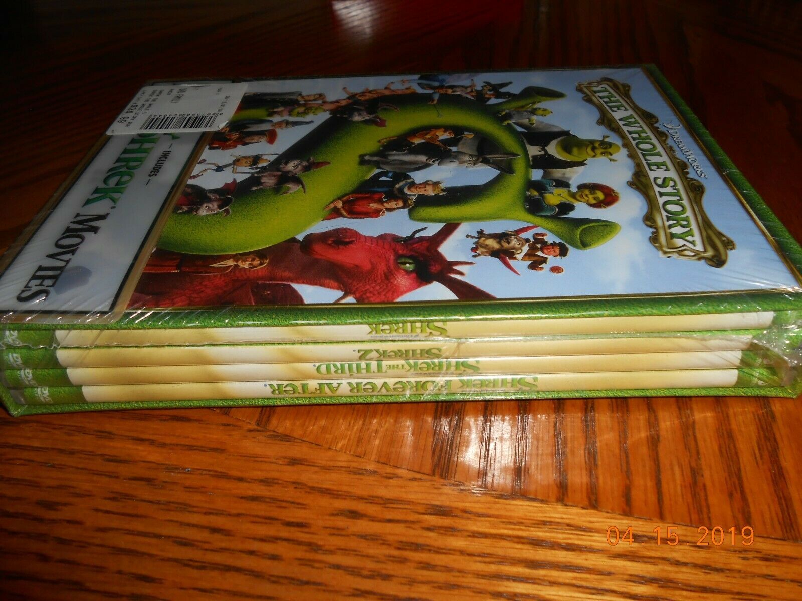 Brand New SHREK~The Whole Story (Blu-Ray,4-MOVIE Disc Box Set ...