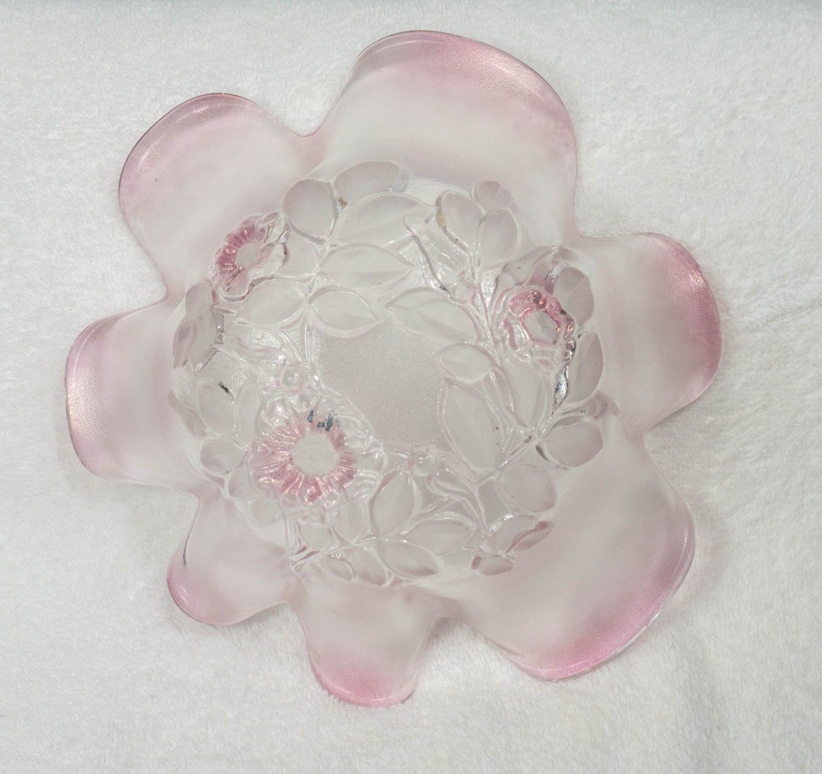 Vintage Pink Rose Flower W. Germany Mikasa Rosella Ruffled Edge Bowl 8 ... Vintage Pink Rose Flower W. Germany Mikasa Rosella Ruffled Edge Bowl 8 ...