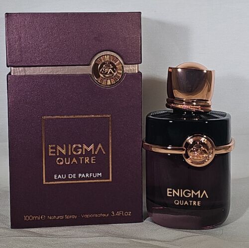 ENIGMA QUATRE 100ML 3.4.OZ EAU DE PARFUM SPRAY BY FW NICHE SCENT - Unisex