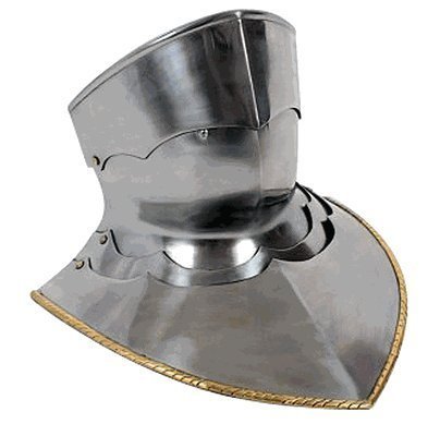 NauticalMart Gothic Gorget Armor Costume - Knives, Swords & Blades