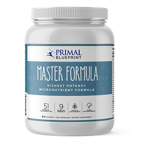 Primal Blueprint Master Formula, Ultra High Potency Multivitamin, 360 ... Primal Blueprint Master Formula, Ultra High Potency Multivitamin, 360 ...