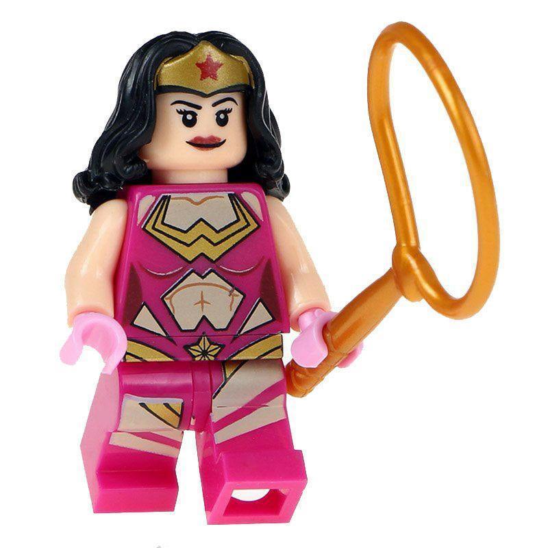 Pink Wonder Woman - DC Universe Minifigure New Gift Toy Collection ...