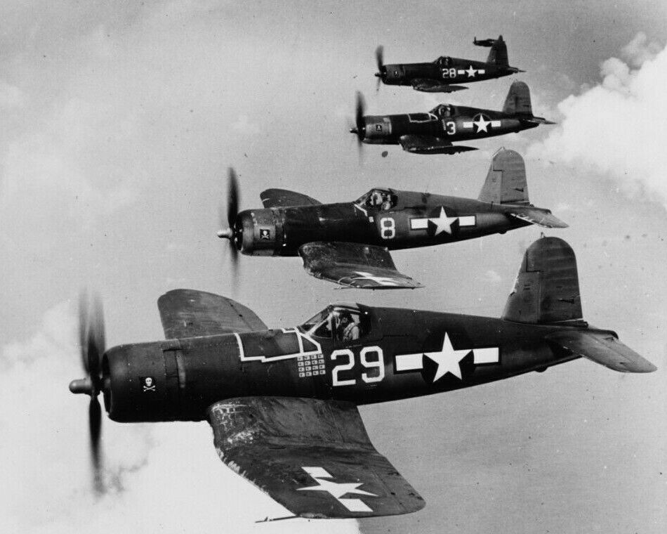 Navy USMC Vought F4U Corsair USN WW2 "Whistling Death" of WW2 Aircraft ...