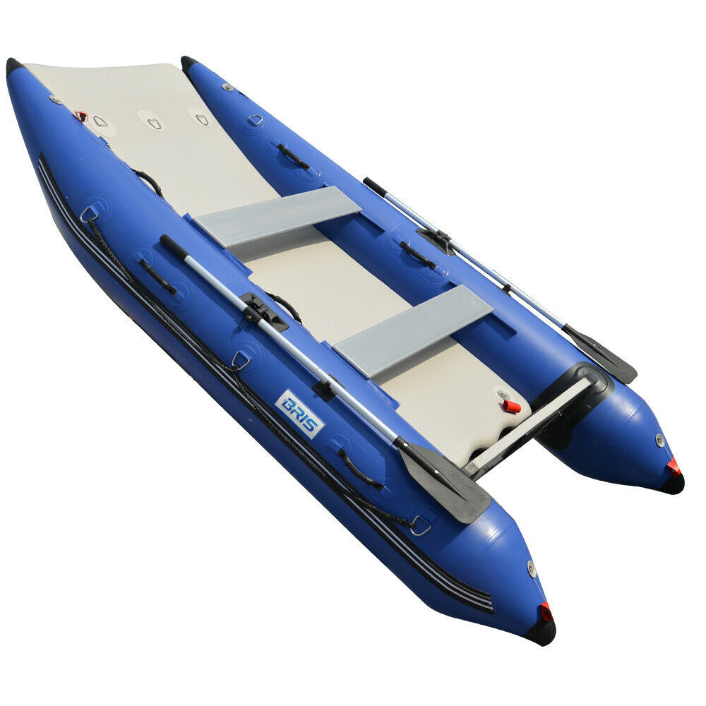 BRIS 11 ft Inflatable Catamaran Inflatable Boat Dinghy Mini Cat Boat ...