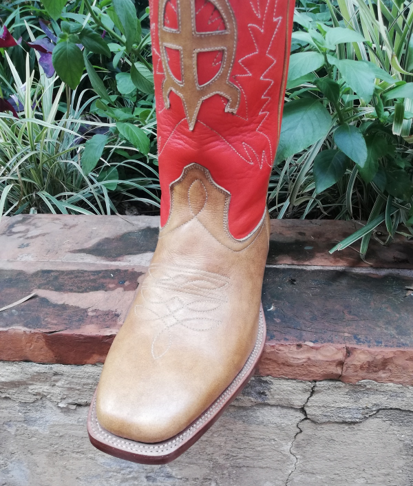 Handmade custom cowboy boots leather cowboy boots for men custom made - Men