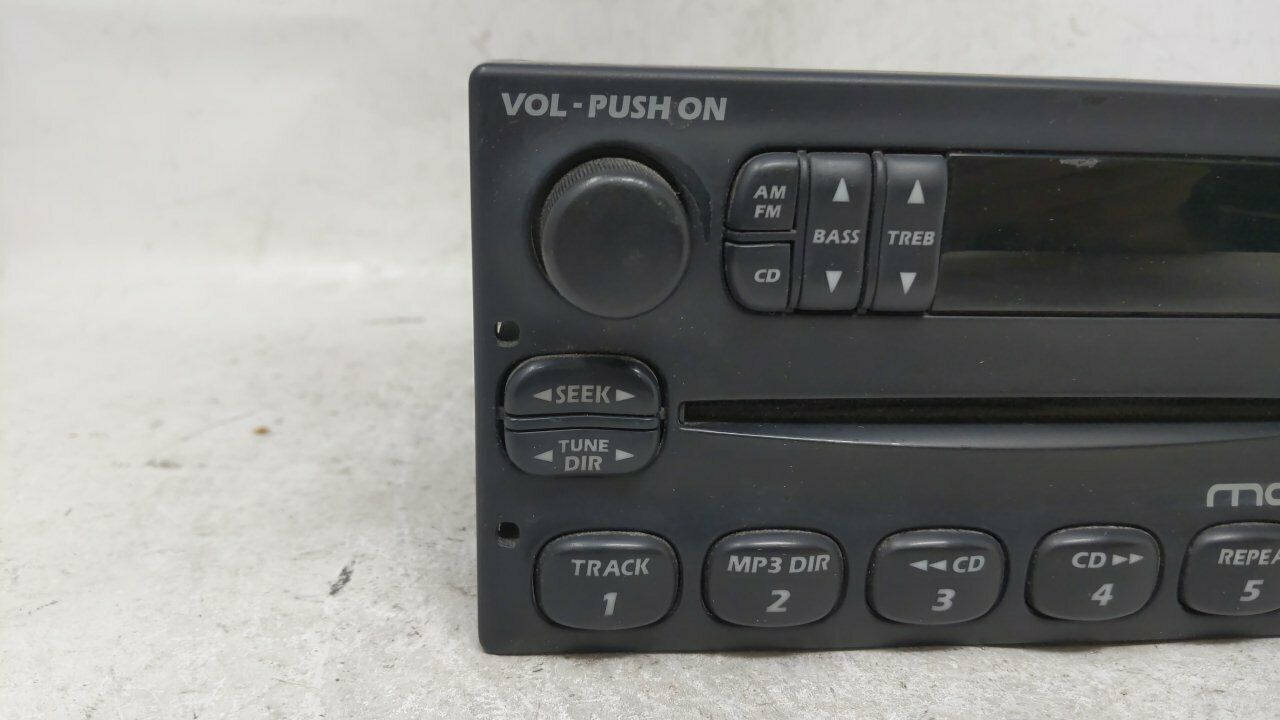 2001-2003 Ford Ranger Am Fm Cd Player Radio Receiver 54359 - Dash Parts