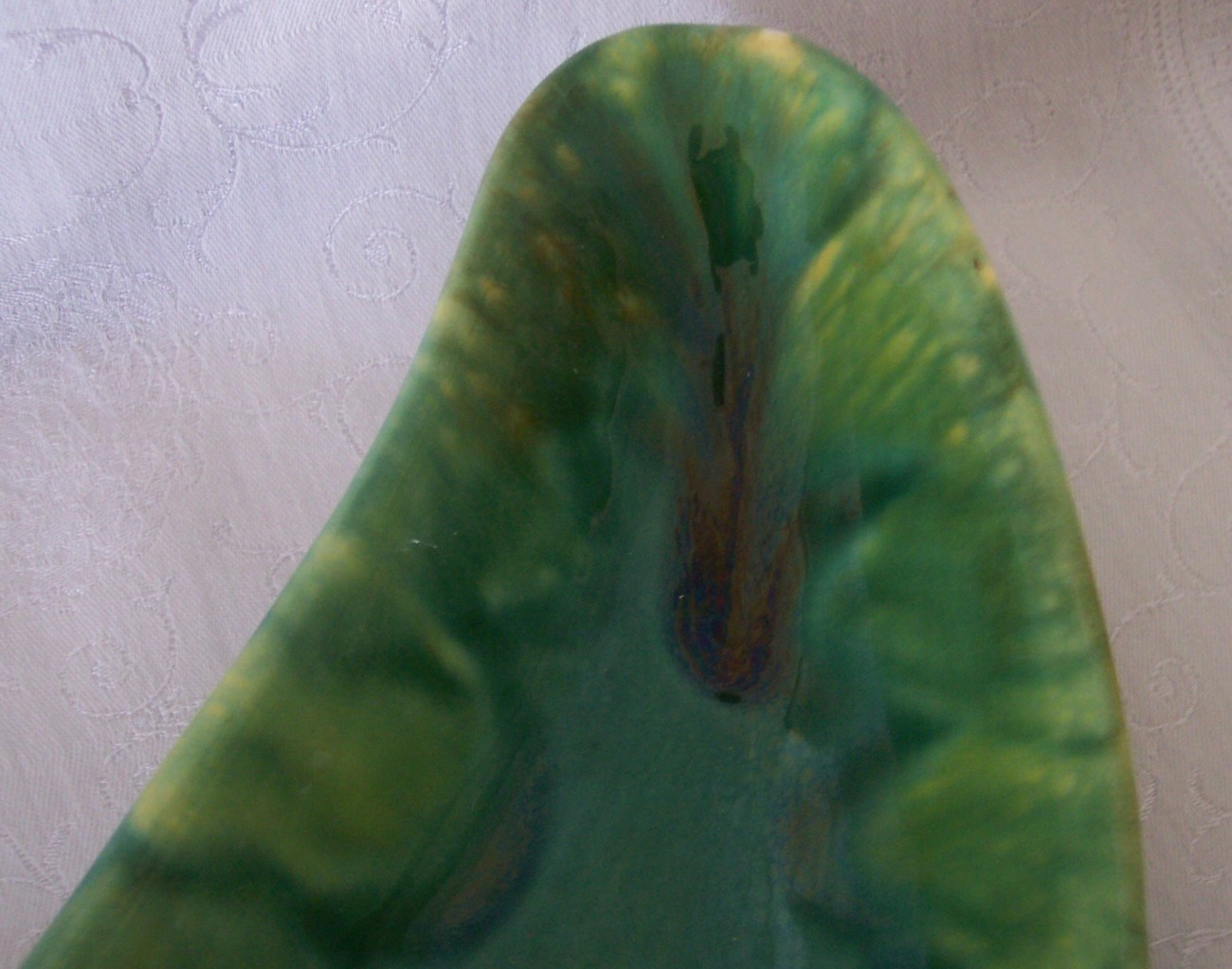 Vintage Teardrop Comma Pottery Centerpiece Bowl Dish California Mid ...