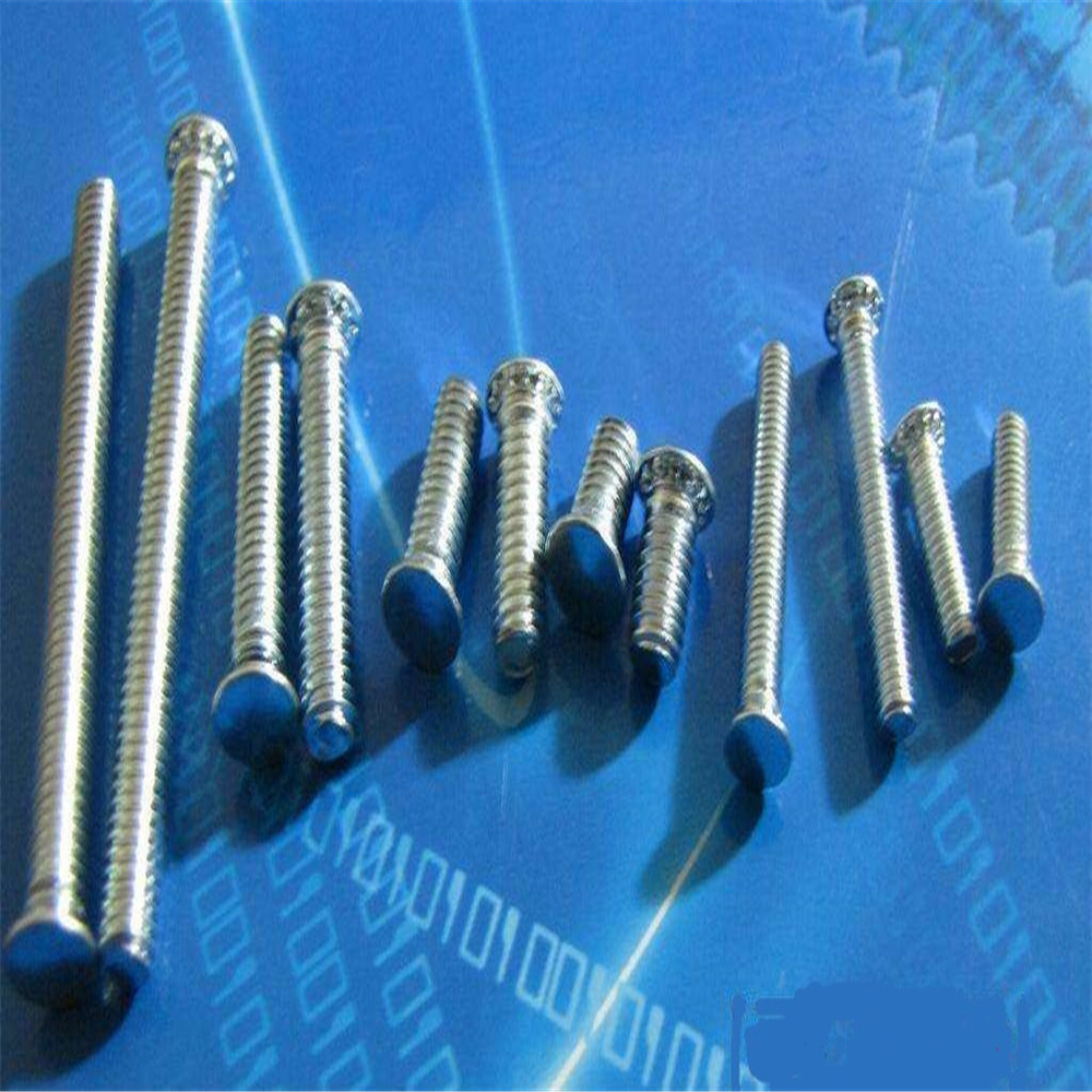 1000Pc FHS-M4-25 Round Head Studs Blind Stud Protruding Platen Screw Metal Sheet - Threaded Rods ...
