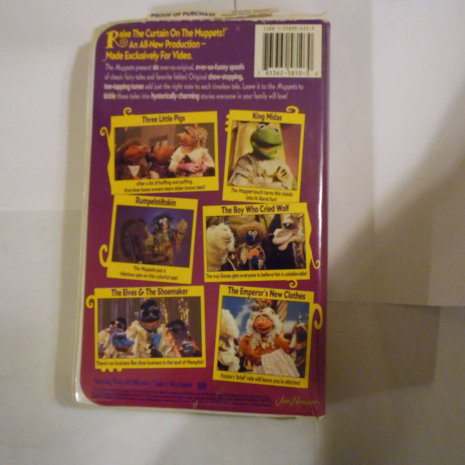 Muppet Classic Theater (VHS, 1994) Used - VHS Tapes