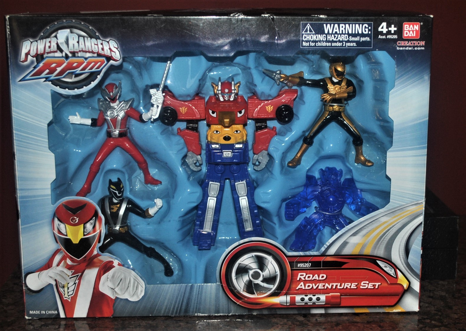 Power Rangers RPM Road Adventure Set 5 Figures #95207 Dated 2009 NIB ...