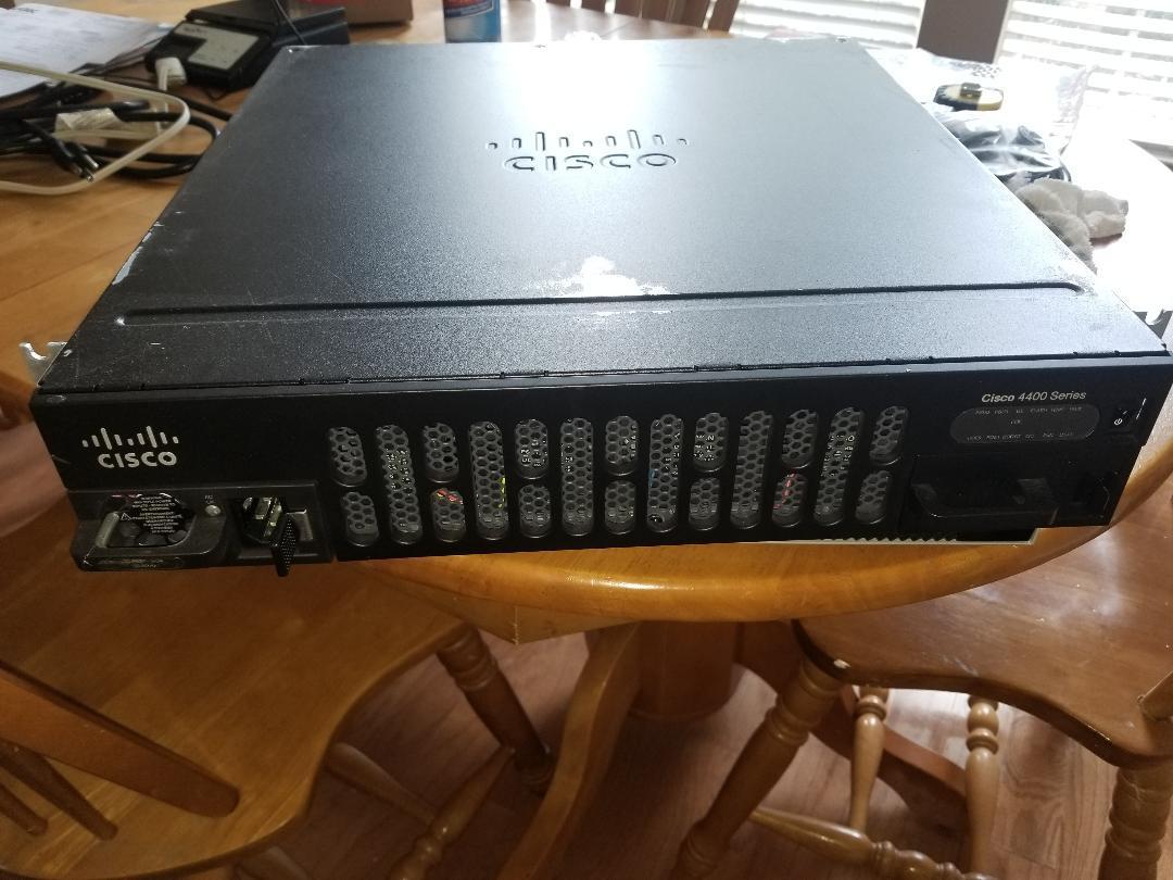Cisco ISR4451-X ISR 4451 PoE 4 Port Wired Router - Enterprise ...