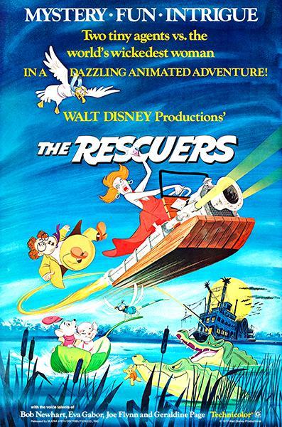 The Rescuers - 1977 - Movie Poster - Home Décor